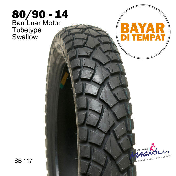 Ban Motor Ring 14 Merk Swallow Motif Street Enduro Matic Tubetype ...
