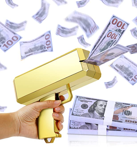 Supreme Cash Cannon Money Gun Toy | Lazada PH