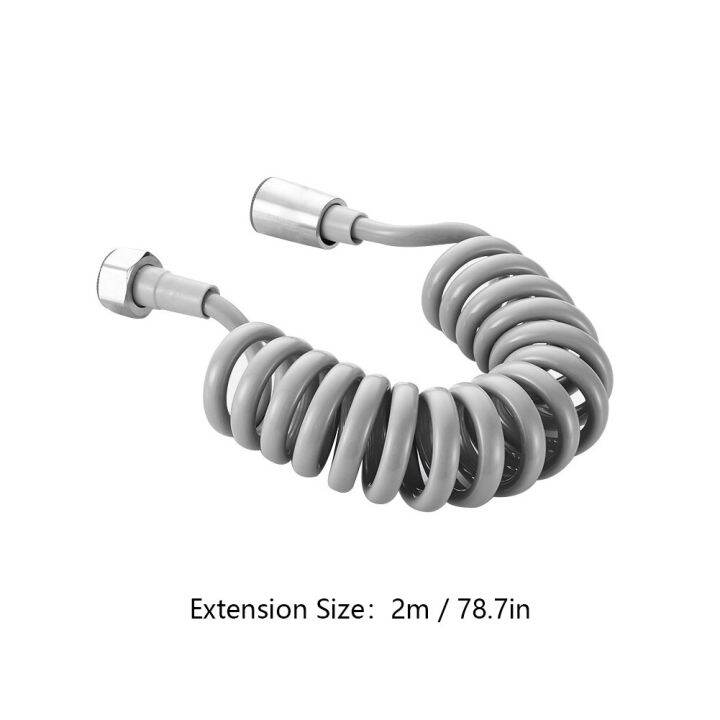 2/3/4m Telephone Line Shower Hose Spring Toilet Bidet Plumbing For ...