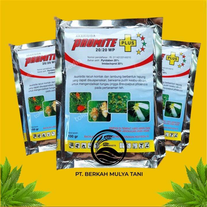 Akarisida Promite Plus 20/20 WP Obat Hama Tungau Thrips Promite 100 ...