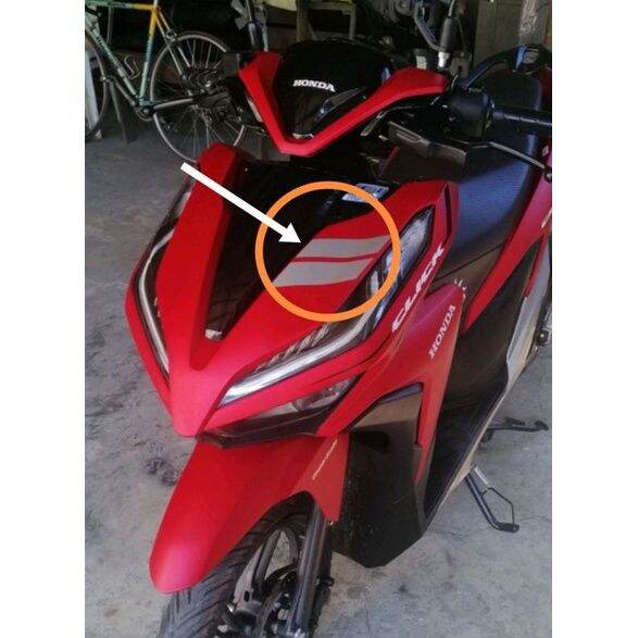 HONDA CLICK V2 FRONT LINING STRIPE STICKER DECALS | Lazada PH
