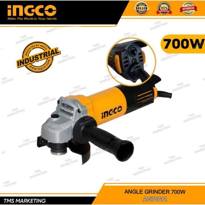 INGCO 700W Angle Grinder AG70012 | Lazada PH