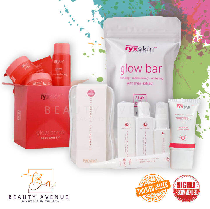 [VARIATION] RYX Glow Bomb Daily Care Kit, Beyouthiful Starter Kit, Glow ...
