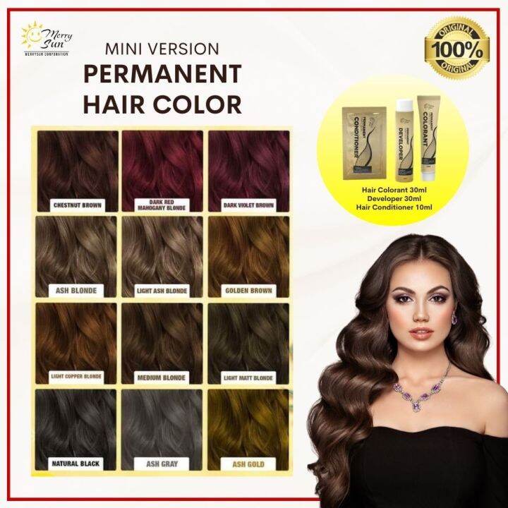 Merry Sun Mini Permanent Hair Color | Lazada PH