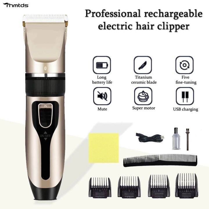 COD Electric hair clipper rechargeable adult baby and child clipper ...