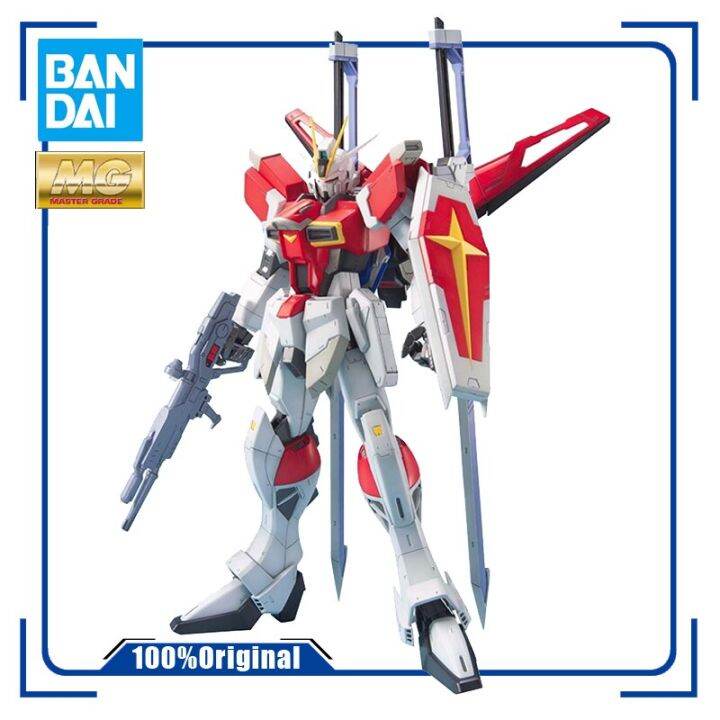 【100% ORIGINAL】BANDAI MG 1/100 SEED DESTINY ZGMF-X56S Sword Impulse Gundam Effects Action Figure ...