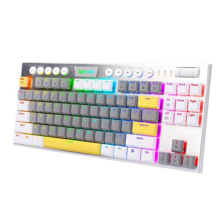 Redragon k621 Bluetooth 2.4G Wireless USB Mechanical Gaming Keyboard ...