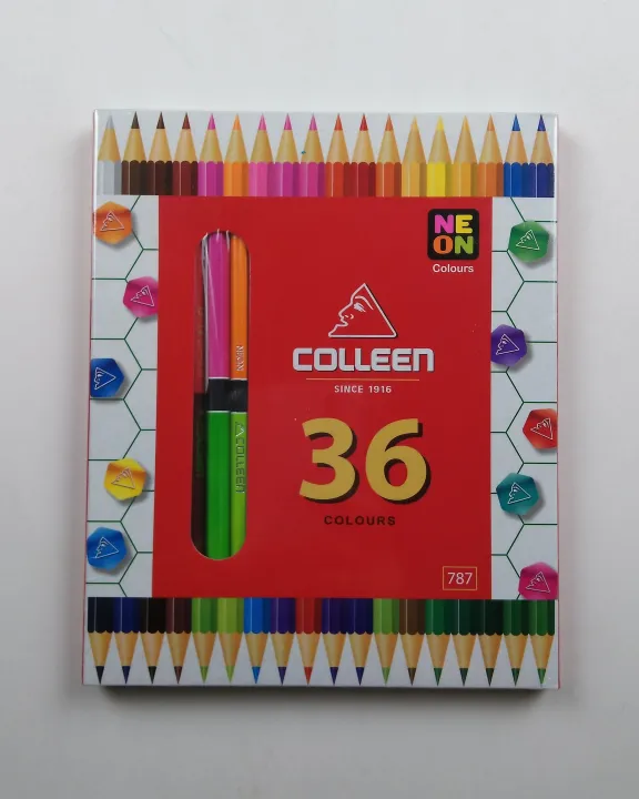 Colleen Color Pencils Dual Tip 18pcs (36 colors) | Lazada PH