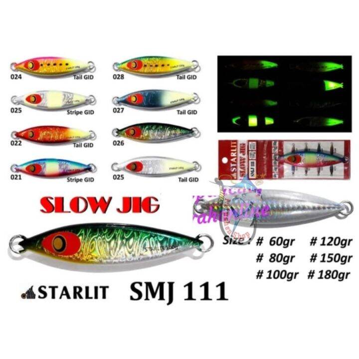 METAL JIG STARLIT SMJ 111 HARGA PER BIJI | Lazada Indonesia