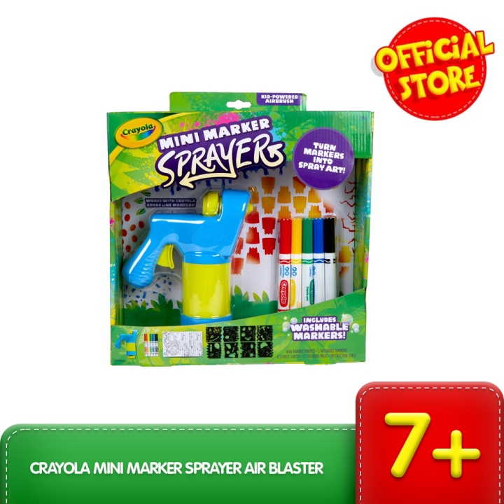 Crayola Mini Marker Sprayer Air Blaster | Lazada Indonesia