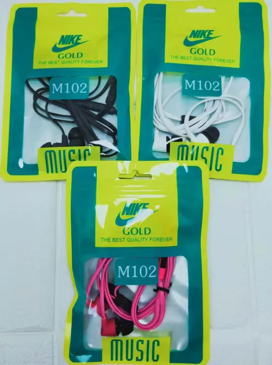 M102 MUSIC EARPHONE BEST QUALITY WITH MIC | Lazada PH