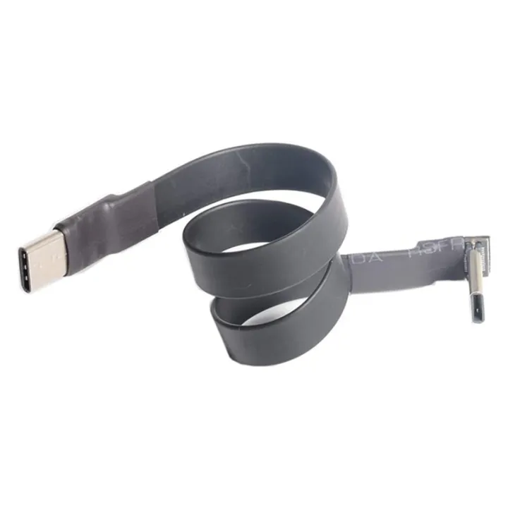 【Ready stock】USB 3.1 Type C to Type C Extension Cable 90 Degree Adapter ...