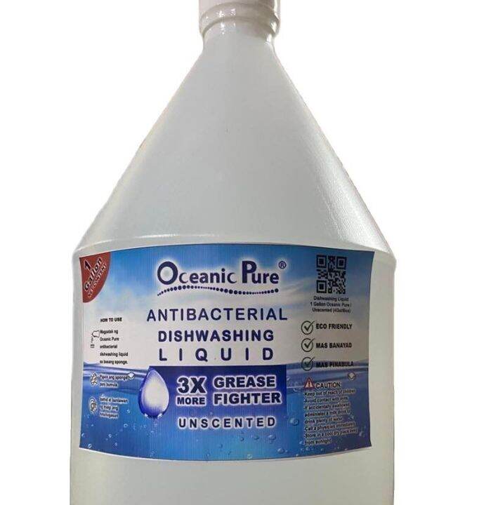 Dishwashing Liquid Anti Bacterial Unscented 3.8 Liters 1 Gallon | Lazada PH