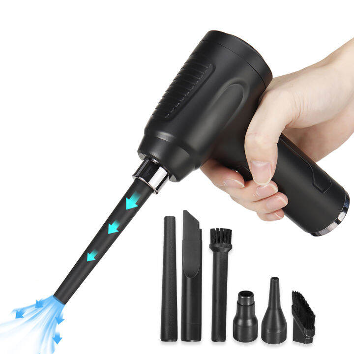 50000RPM Cordless Air Duster Handhold Electric Rechargeable Vacuum Dust ...