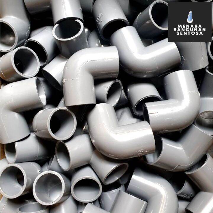 Knee PVC Jaya TS 1 Inch - Fitting Pipa Elbow L Knie Keni | Lazada Indonesia