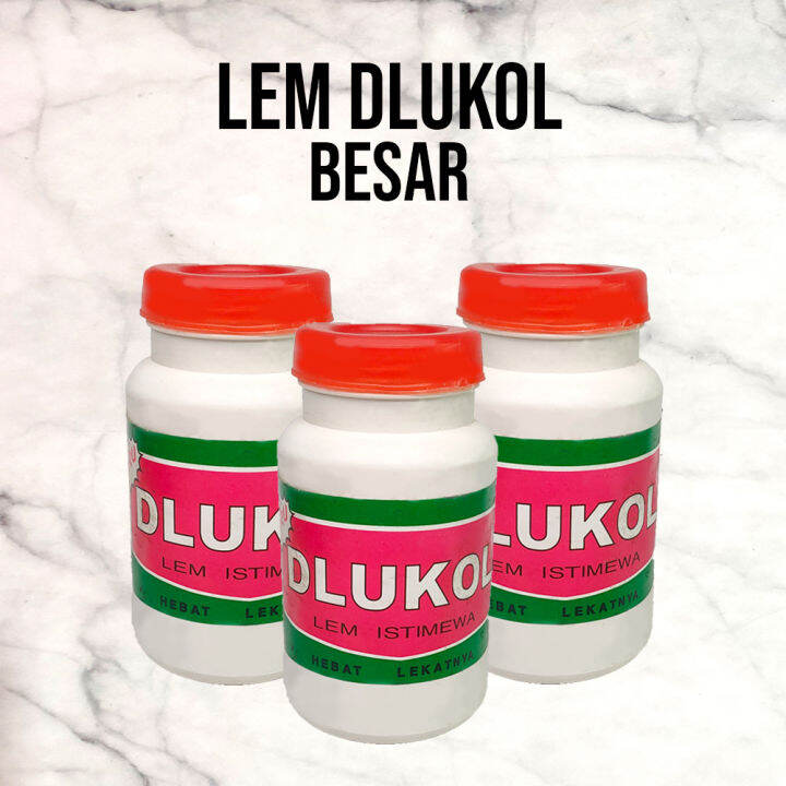 1pc Lem colek DLUKOL BESAR / lem kertas / lem serbaguna / lem murah ...