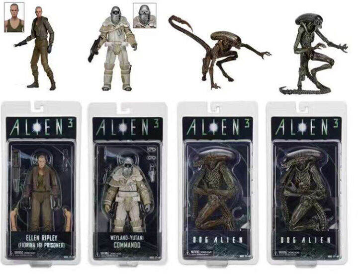 NECA Alien Aliens No. 8 Gelombang Anjing Alien Pelakon Ripley 7 Model ...