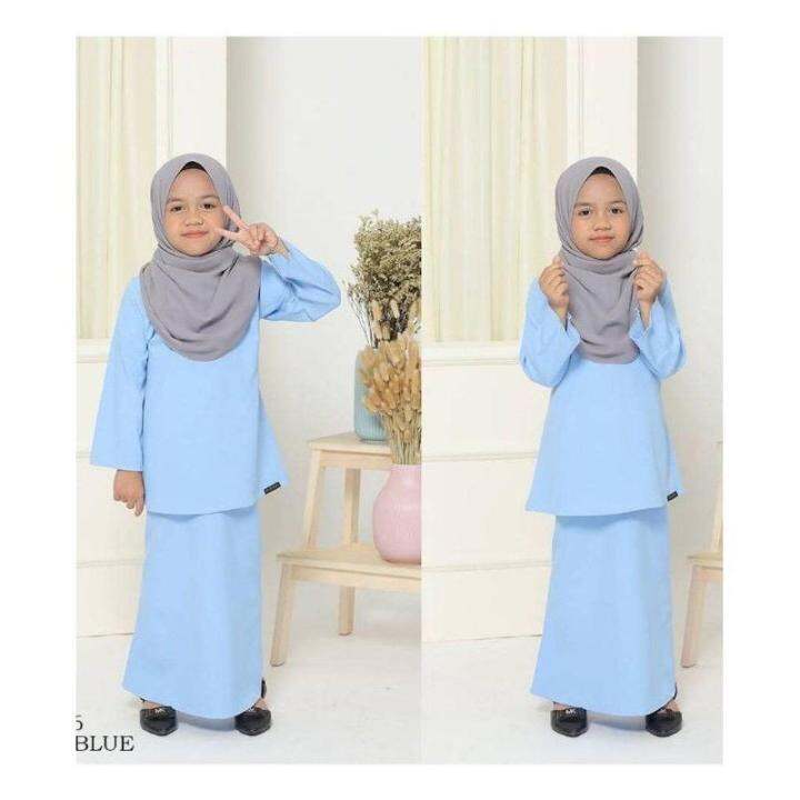 HAPPYkids Baju Raya 2021 Baju Raya Budak Perempuan Kurung Baju Kurung ...