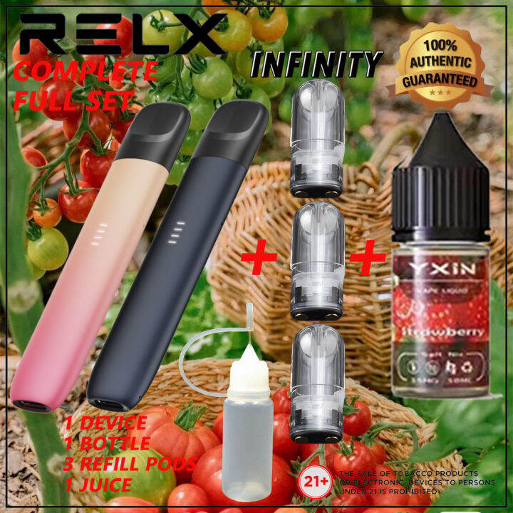 【Multiple sets】 relex 5th full set relex pods smoke set relex refillab ...