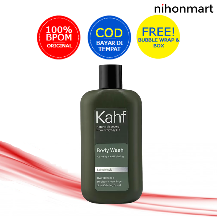 Kahf Acne Fight and Relaxing Body Wash 200ml | Lazada Indonesia