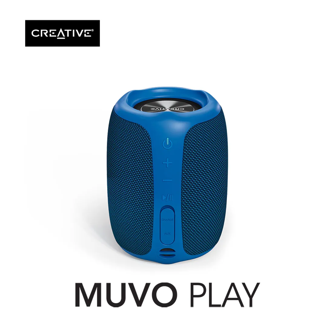 CREATIVE MUVO Play Portable Bluetooth Speaker เชื่อมต่อได้ 2 ตัว มี2สี ...