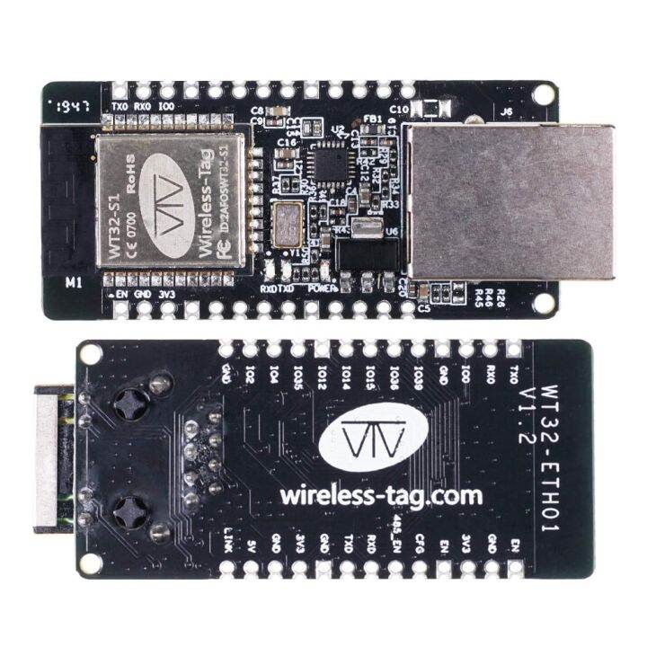 Wt32 Eth01 Esp32 Module Ethernet Wifi Bluetooth Development Board 100m