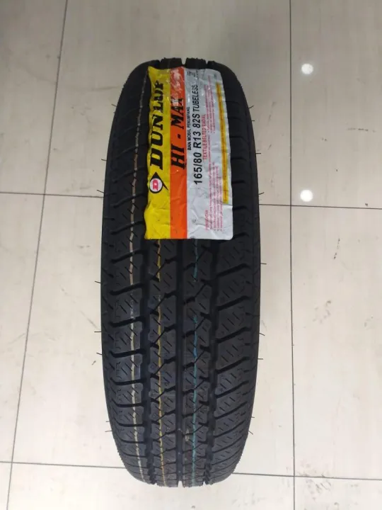 Dunlop Himax Sr 165/80 R13 car tires | Lazada PH