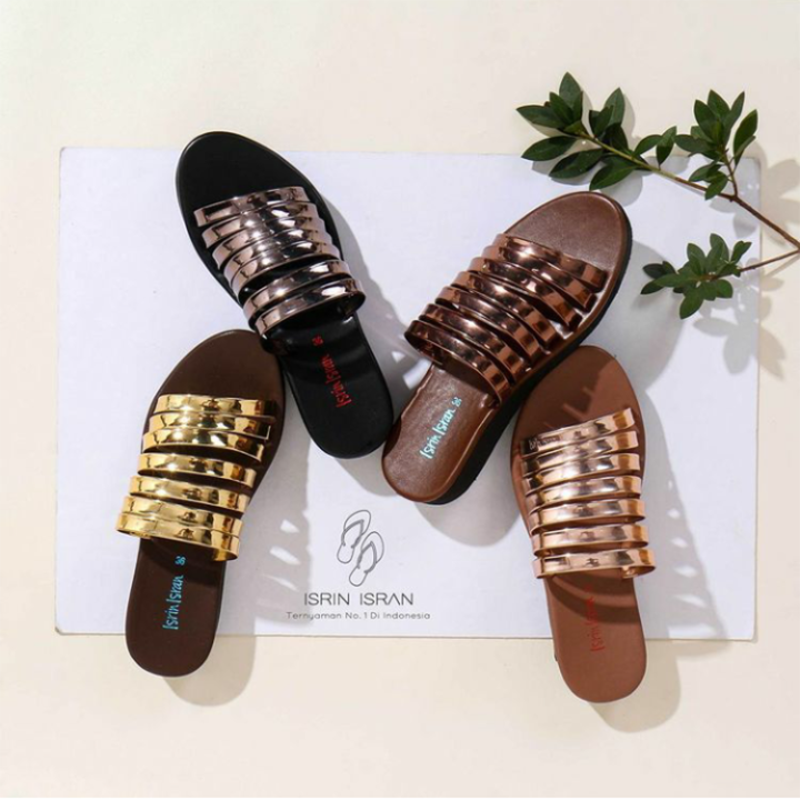 ( Manohara ) Sandal Wanita Terbaru / Sendal Jepit Kekinian / Flat Shoes Jepit : Original by ...