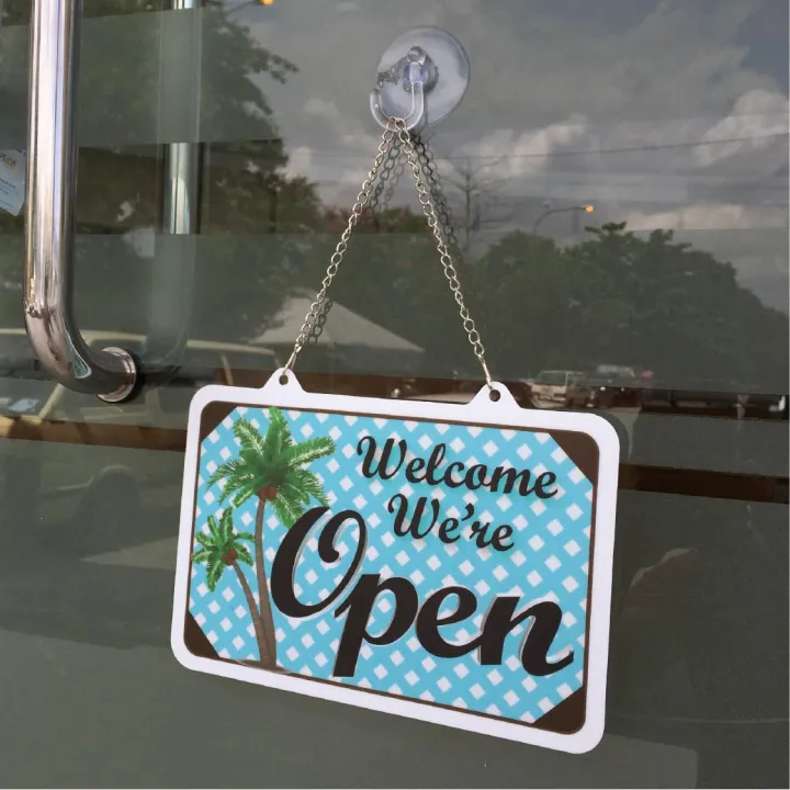 OPEN / LUNCH TIME SIGN BOARD 170X240MM | Lazada