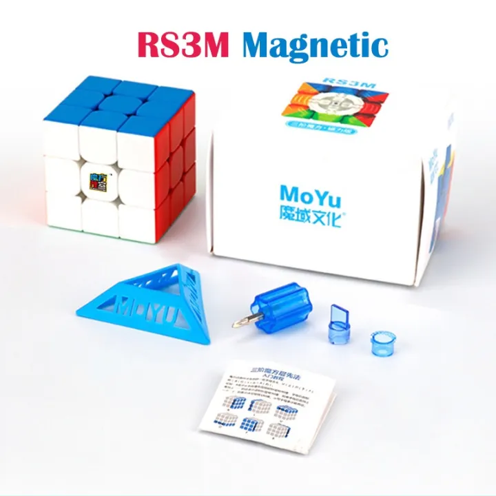 Moyu RS3M 2022 ลูกบาศก์แม่เหล็กความเร็ว 3x3x3 MF RS3M 3x3 Magico Cubo | Lazada.co.th
