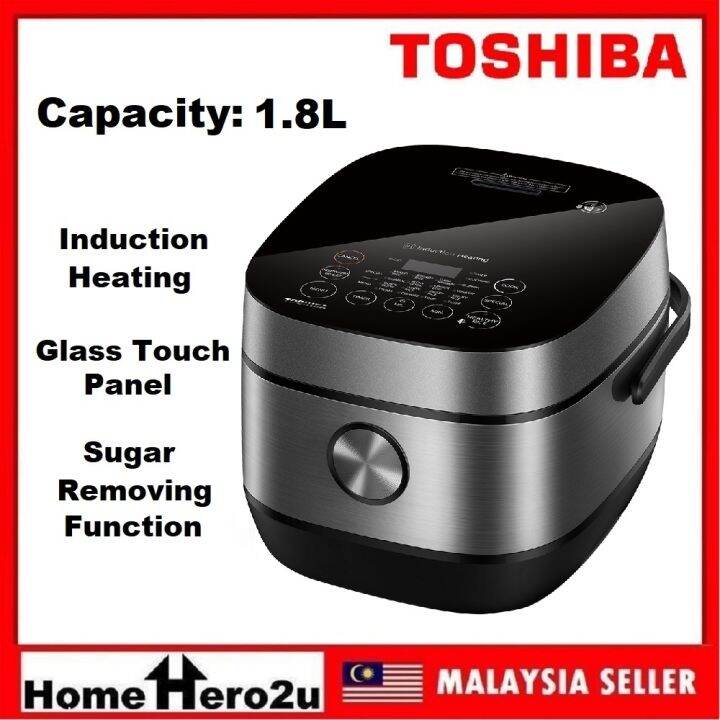 TOSHIBA 1.8L 3.0mm 7-LAYER PFA Binchotan Non-stick Inner Pot RC-18ISPMY RC-10IRPMY Induction ...