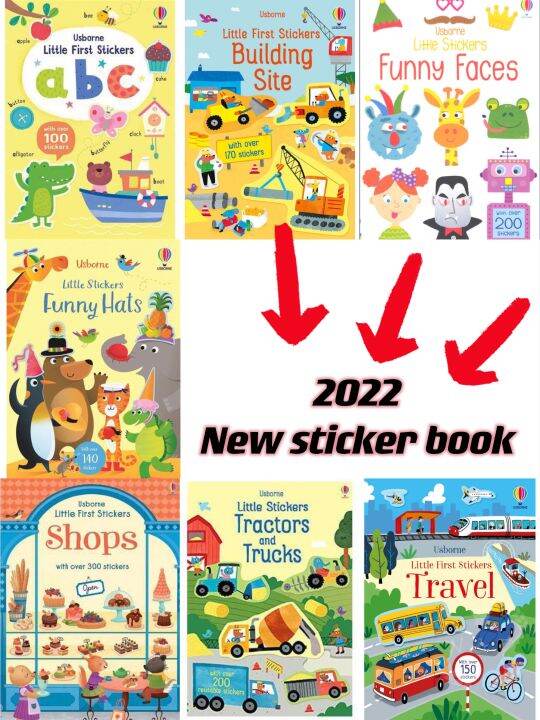 USBORNE Little First Stickers Books Age 3+ | Lazada Singapore