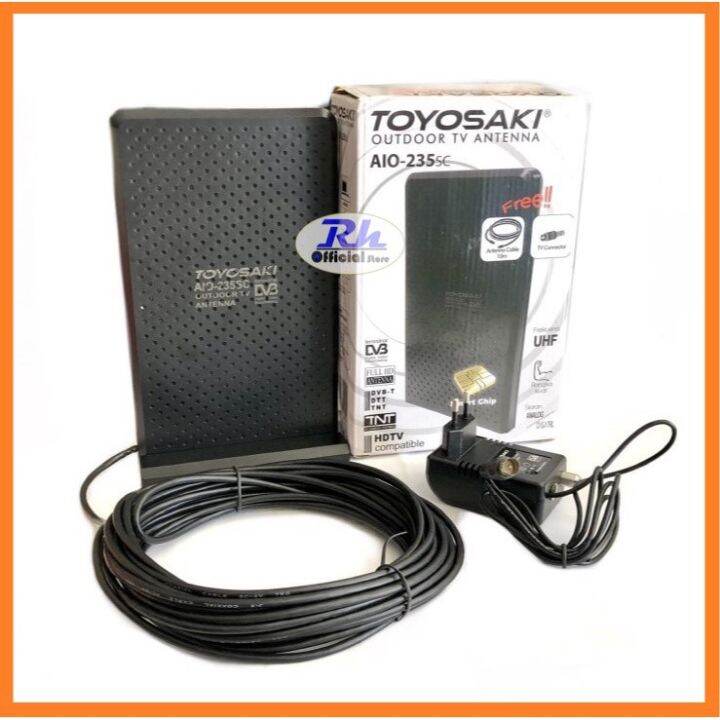 Antena TV TOYOSAKI AIO-235 / AIO235 Indoor / Outdoor | Lazada Indonesia