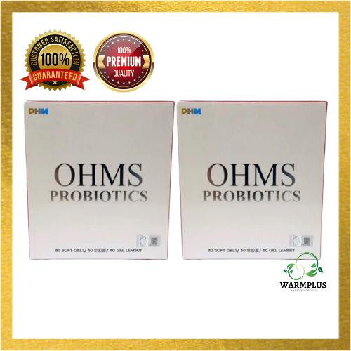 OHMS Probiotics by Dr Ohhira-Made in JAPAN-160's Vegetable softgel ...