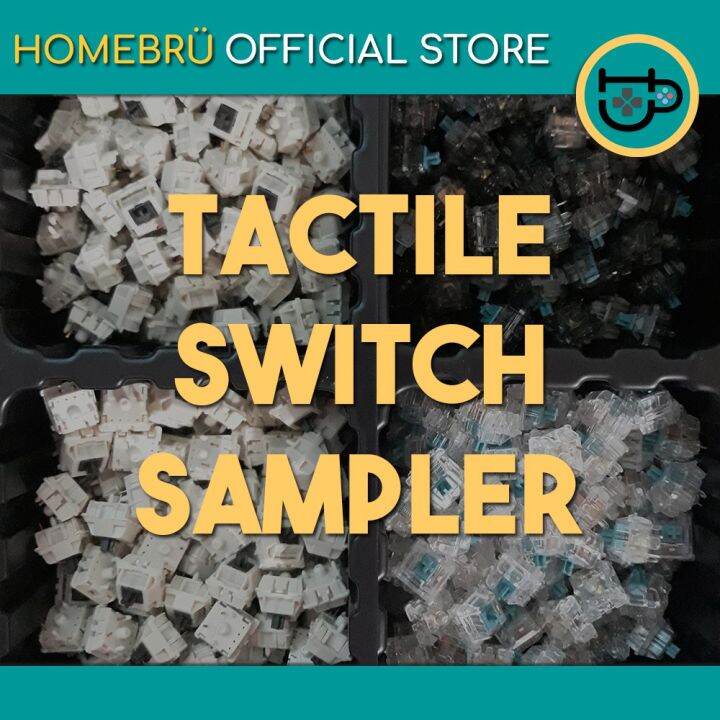 Tactile Switch Sampler for Mechanical Keyboard | Durock Gateron ...