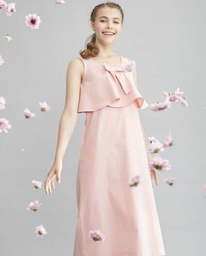 Nitan (นิทาน) เดรสให้นม ชุดคลุมท้อง Lavender | Lazada.co.th