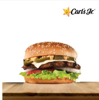 [Carl’s Jr.] Jalapeno Beef Burger Ala Carte [Redeem In Store] | Lazada ...