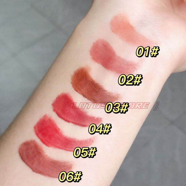 lipstick lip mud mousse texture lip tint small paintball velvet matte ...