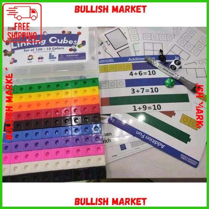 Math Link Cube Learning Set Mainan Edukasi Anak Dijamin Puas | Lazada ...