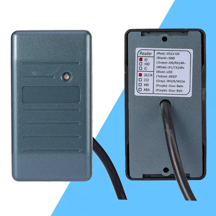 เครื่องอ่าน RFID EM ID Card Access Control Reader 125KHz Wiegand 26 ...