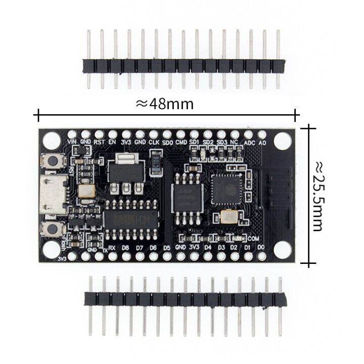 1pcs NodeMCU V3 Lua WIFI module integration of ESP8266 + extra memory 32M USB-serial CH340G ...