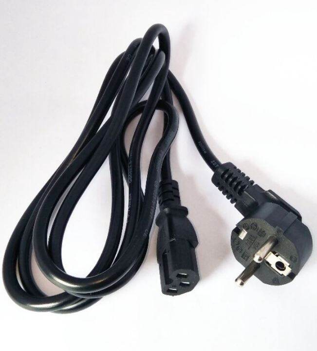 KABEL POWER CPU LISTRIK 1.8M/PRINTER/LAPTOP/PSY TO MONITOR | Lazada ...