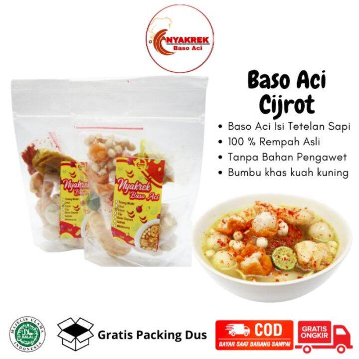 Baso Aci Instan Tetelan Bakso Aci Instan Cilok Kuah Baso Aci Isi ...