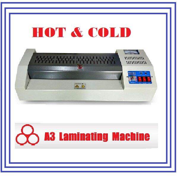 A3 Laminating Machine, Hot & Cold Laminator with reverse switch assured ...