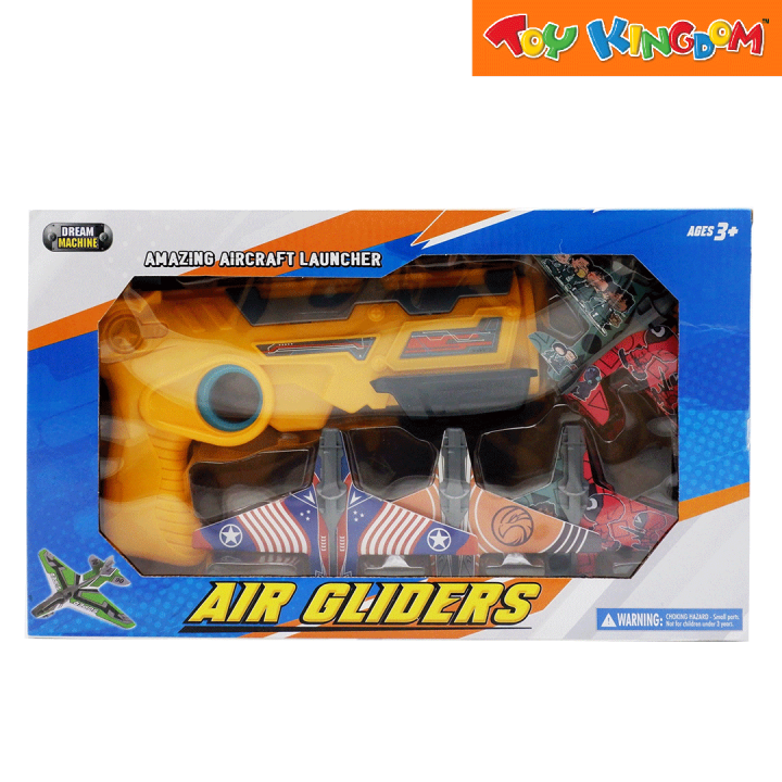 Dream Machine Amazing Air Gliders Yellow Aircraft Launcher | Lazada PH