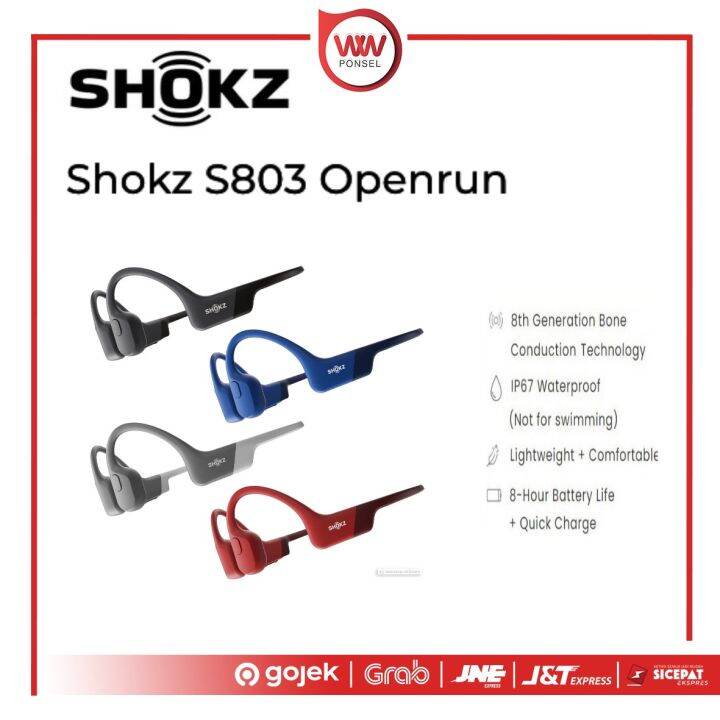 Shokz S803 OpenRun Wireless Bone Conduction Headphone | Lazada Indonesia