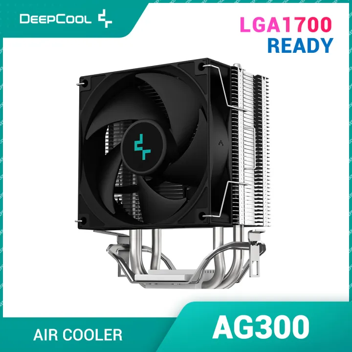 DeepCool AG300 CPU Cooler, Direct Contact Heat Pipes, Matrix Fins Array ...