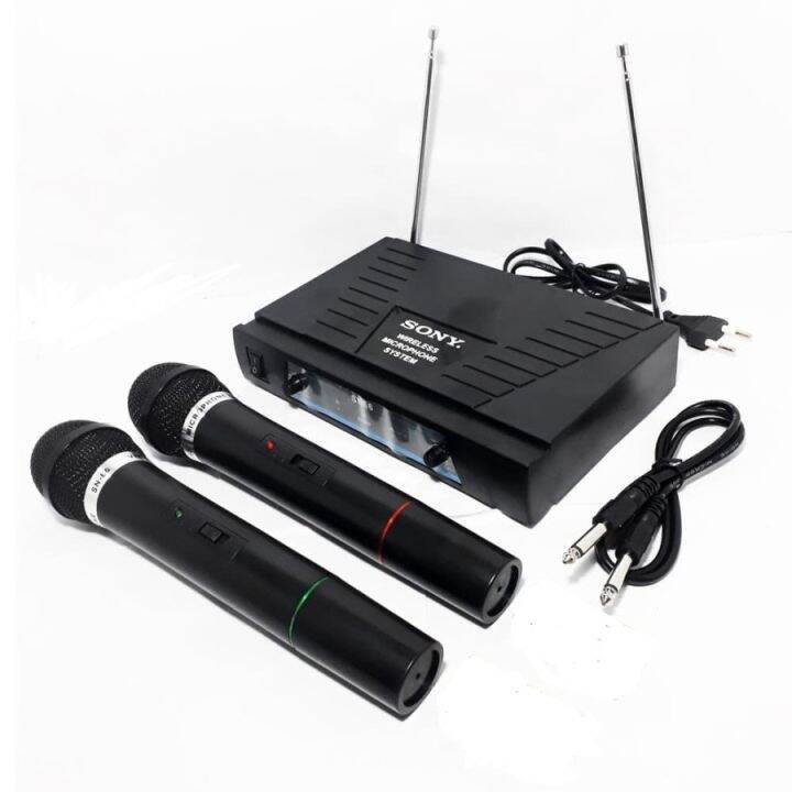 Sony mic wireless Sn-66 microphone tanpa kabel dua pegang karaoke ...