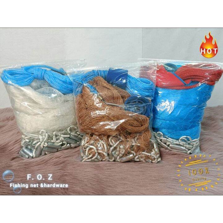 F.O.Z 】0.25mm & 0.30mm x 1-1/8" (30mm) Jala Tangsi Ikan | Tangsi Putih ...