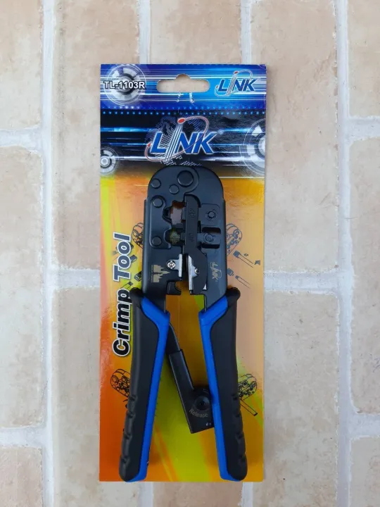 Link TL-1103R CRIMP TOOLS คีมเข้าหัวสาย Lan / สายโทรศัพท์ ของแท้ ...